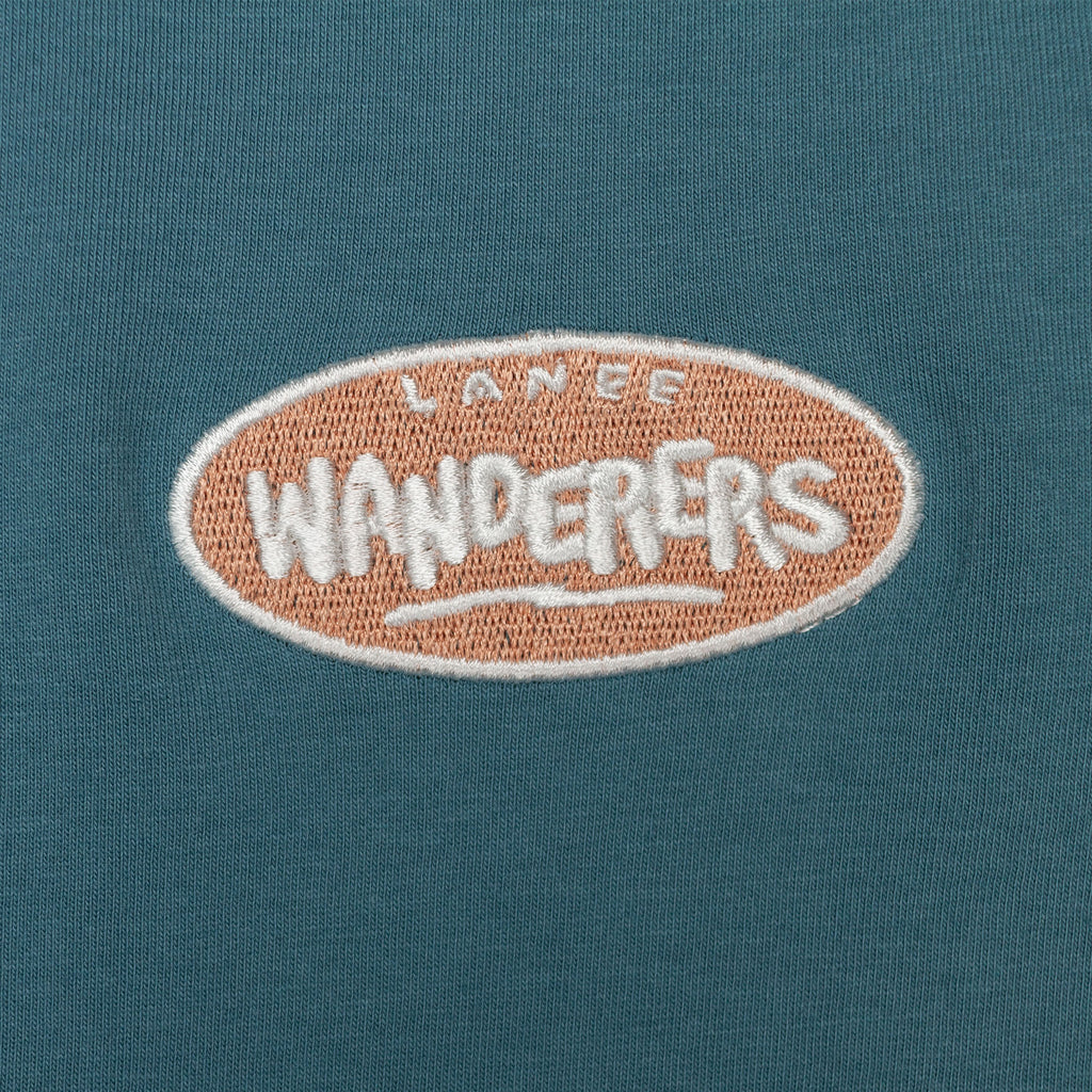 Lanee clothing | T-shirt | WANDERERS BLUE | Streetwear made in Greece