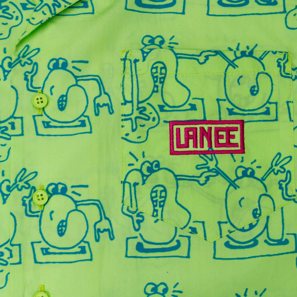 Lanee clothing | Shirt | LIME SHIRT | Streetwear made in Greece