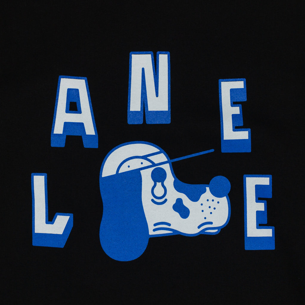 Lanee clothing | Sweat | BLACK DOG CREWNECK | Streetwear made in Greece